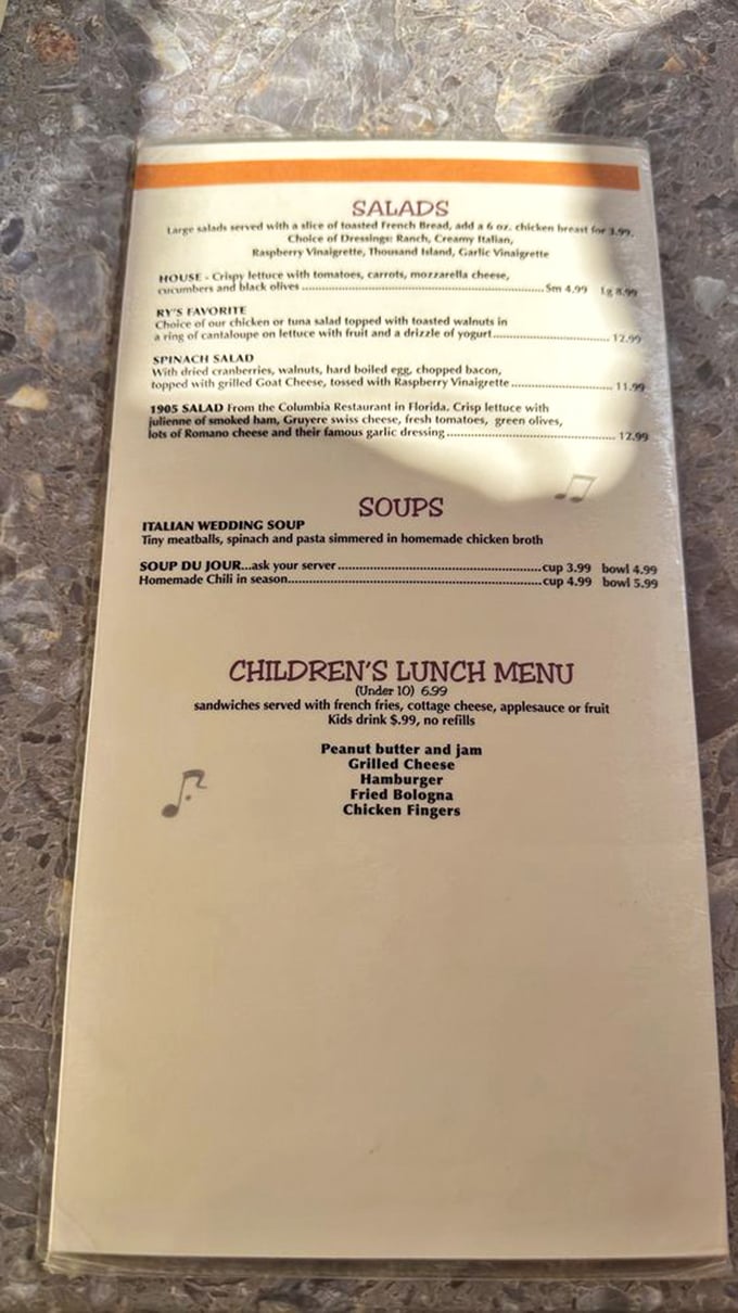 When a menu offers Italian Wedding Soup and Fried Bologna sandwiches, you know you've found a place that understands comfort food's universal language.