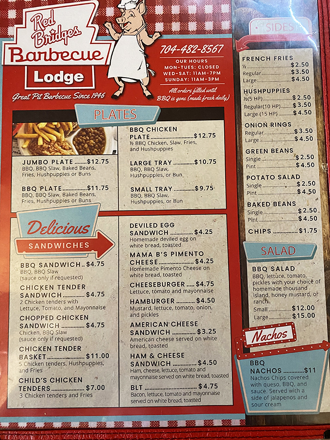 A menu that doesn't need updating&mdash;when you've perfected barbecue and sides over generations, why mess with delicious success?