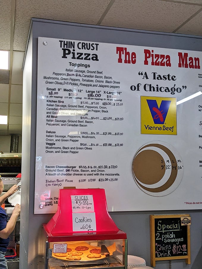 "A Taste of Chicago" isn't just a slogan&mdash;it's a promise delivered through thin-crust pizzas, Vienna Beef hot dogs, and Italian beef sandwiches that would make a Chicagoan weep.