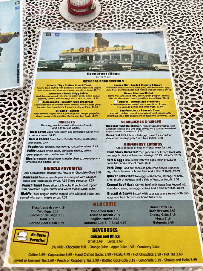 The menu reads like a road trip across America&mdash;each dish named after a different city. Geography never tasted so delicious.