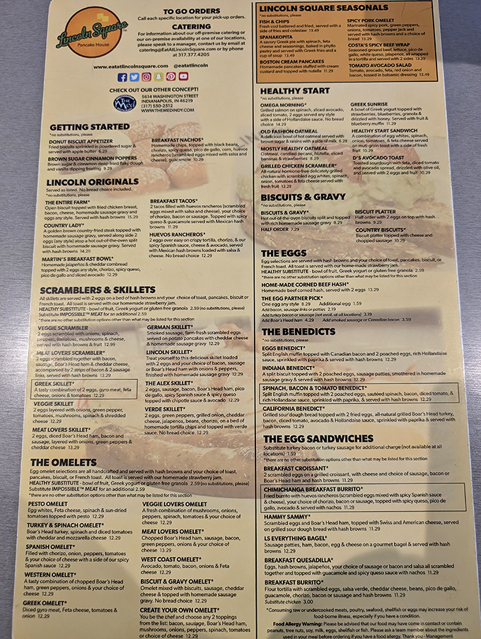 This isn't just a menu; it's a roadmap to happiness. The real challenge isn't finding something you want&mdash;it's narrowing it down to just one order.