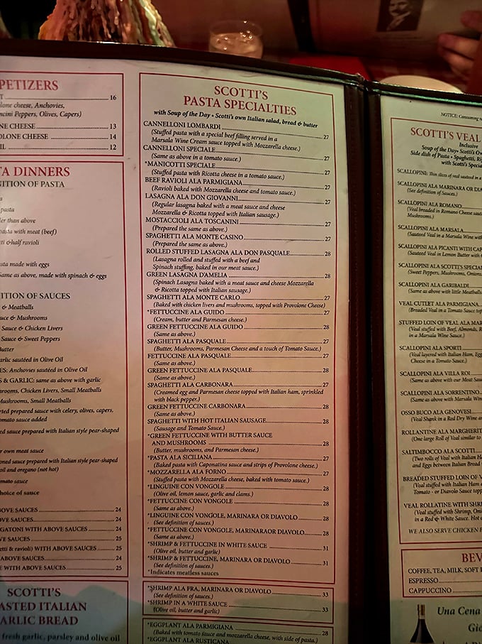 A menu that doesn't need trendy updates because it got everything right the first time. Decision paralysis has never been so delicious.