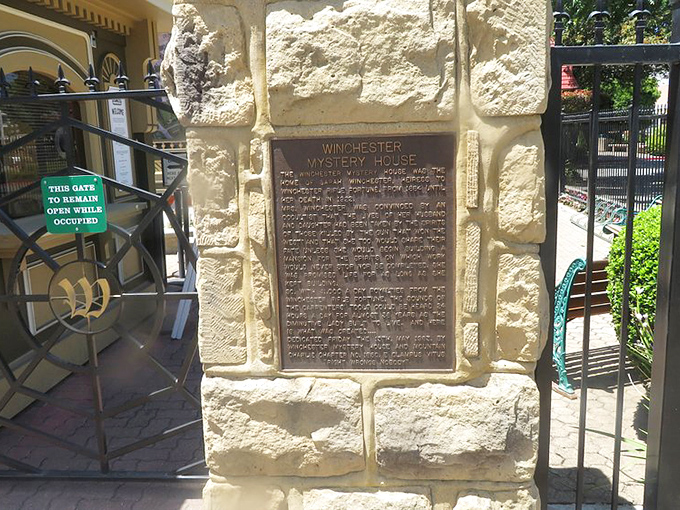 The historic plaque tells only half the story. The other half? Too bizarre for bronze – you'll need to experience it firsthand to believe it.