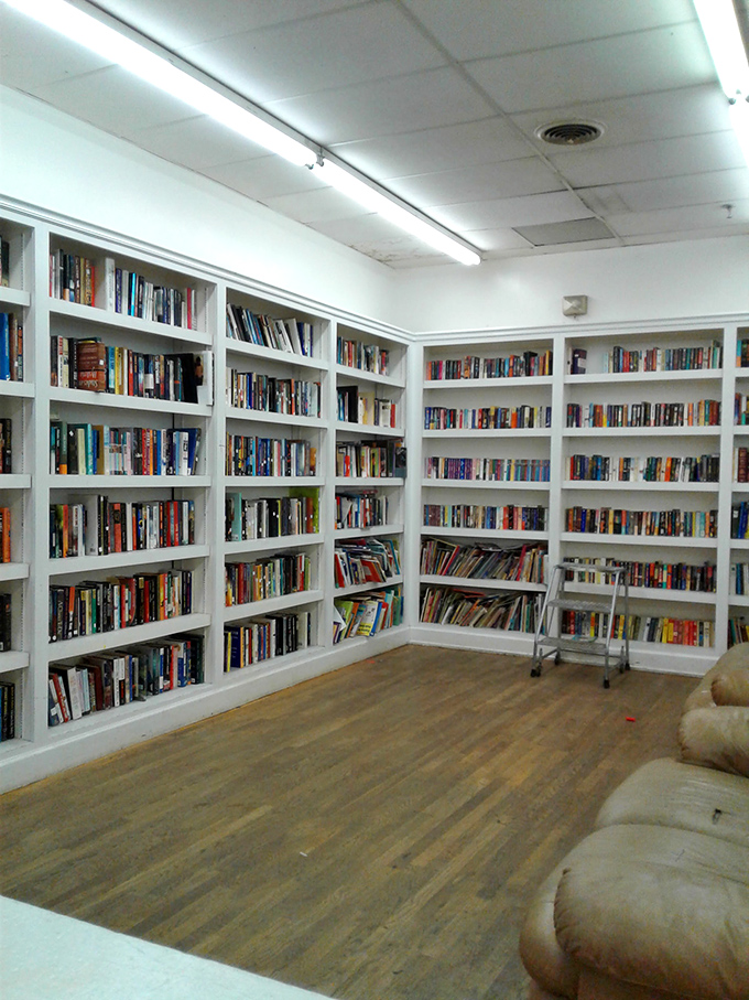 The book section: where bibliophiles come to find literary treasures and leave with more volumes than they planned.