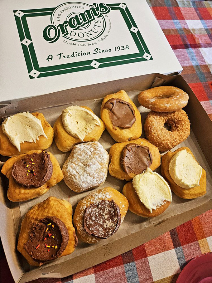 Forget jewelry boxes&mdash;this cardboard container holds the real treasures. Each donut a different personality, waiting to make your acquaintance.
