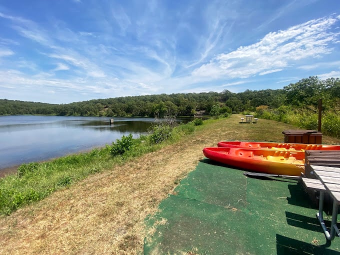 The kayak lineup looks like a box of crayons for grown-ups. Pick your color and paddle into a screen-saver-worthy adventure.