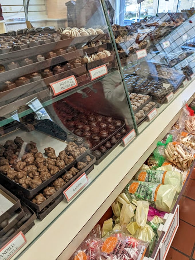 Chocolate soldiers standing at attention! These handcrafted treats aren't just candies&mdash;they're edible works of art waiting to make your taste buds salute. 