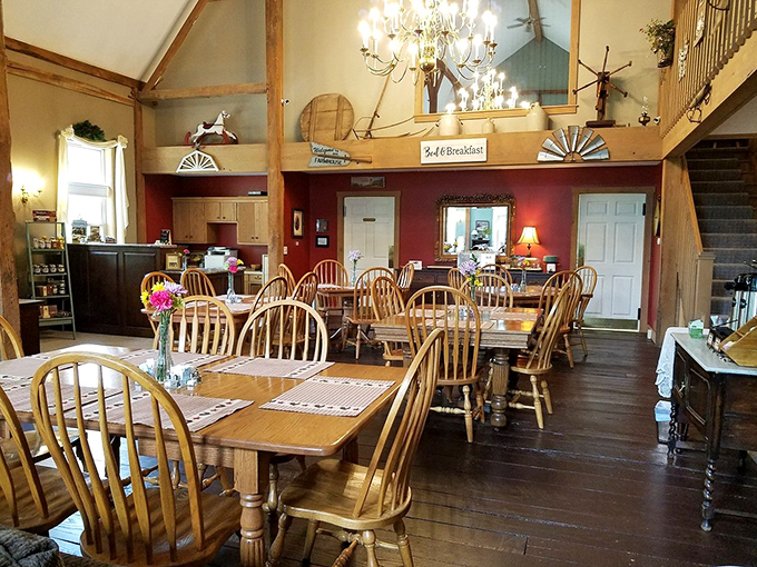 Breakfast isn't just a meal here&mdash;it's an event. Those Windsor chairs have witnessed more morning revelations than a therapist's couch.