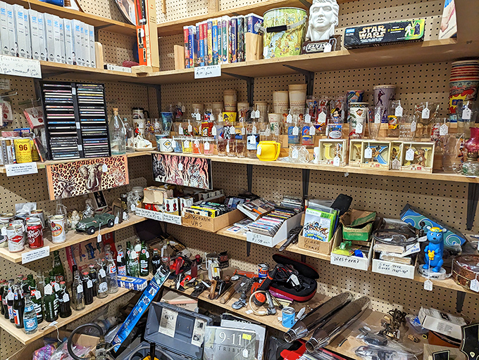 Every shelf tells a story &ndash; from vintage toys to forgotten technology. One person's obsolete gadget is another's nostalgic treasure hunt.