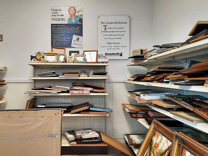 Every picture frame tells a story twice—once in what it displays, and again in how it ended up here, waiting for its second chapter.