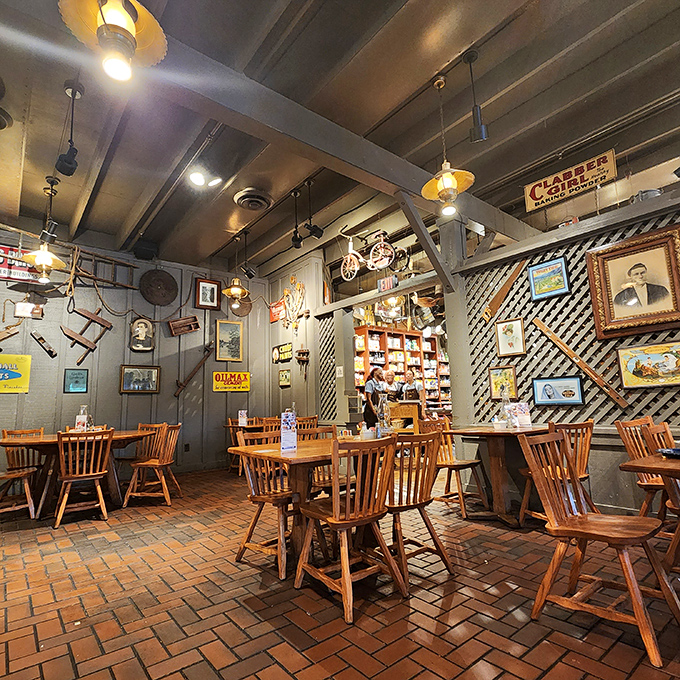 Inside Cracker Barrel, every antique on the wall tells a story, but your stomach will be more interested in the story unfolding on your plate.