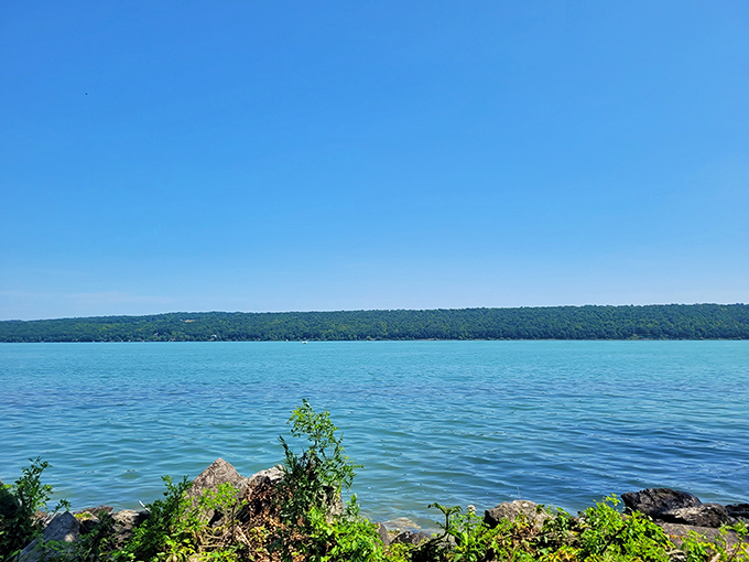 After your gorge adventure, Cayuga Lake beckons with crystal blue waters&mdash;like finding a tropical getaway without needing your passport.
