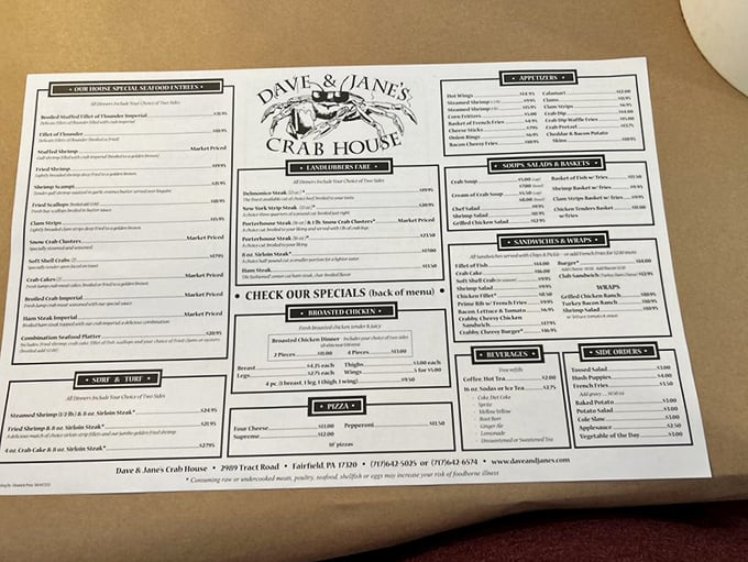 The menu reads like a love letter to crustaceans. Choosing just one item might be the hardest decision you'll make all week.