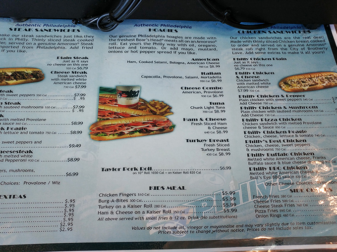 The menu board &ndash; a roadmap to happiness where every path leads to something delicious. Choose your adventure wisely.