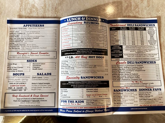 A menu so packed with options it should come with a stress ball. Decision fatigue has never been so deliciously rewarding.