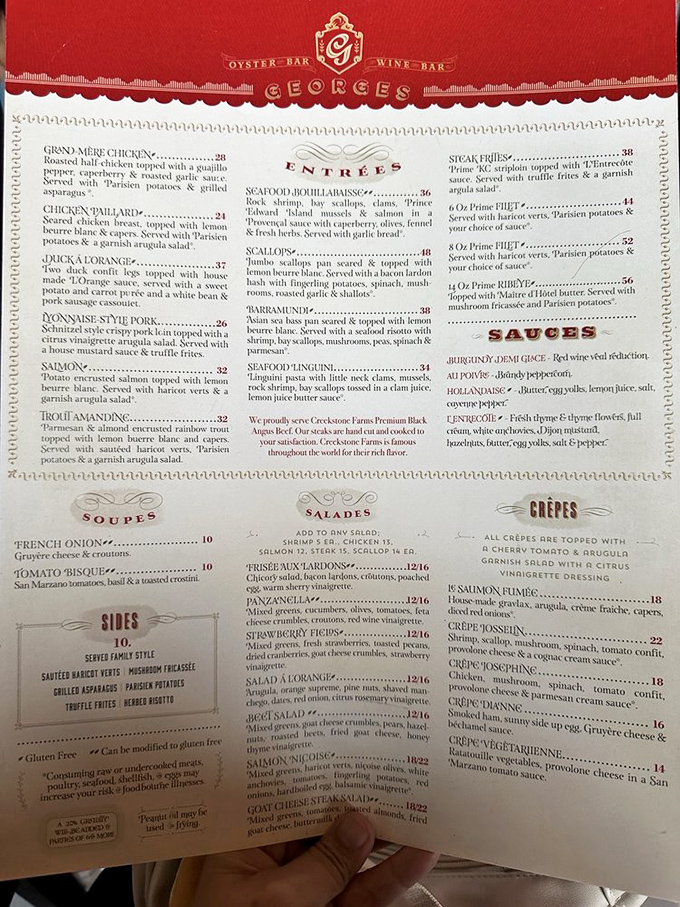 This menu isn't just a list of dishes&mdash;it's a passport to France without the jet lag or language barrier.