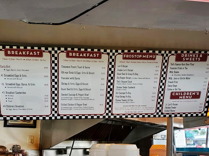 This menu isn't just a list of food&mdash;it's a historical document chronicling six decades of American dining happiness.