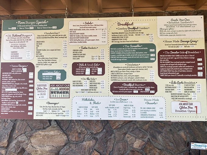 A menu board that doesn't need fancy fonts or pretentious descriptions&mdash;just honest food that speaks for itself. Decision paralysis never tasted so good.