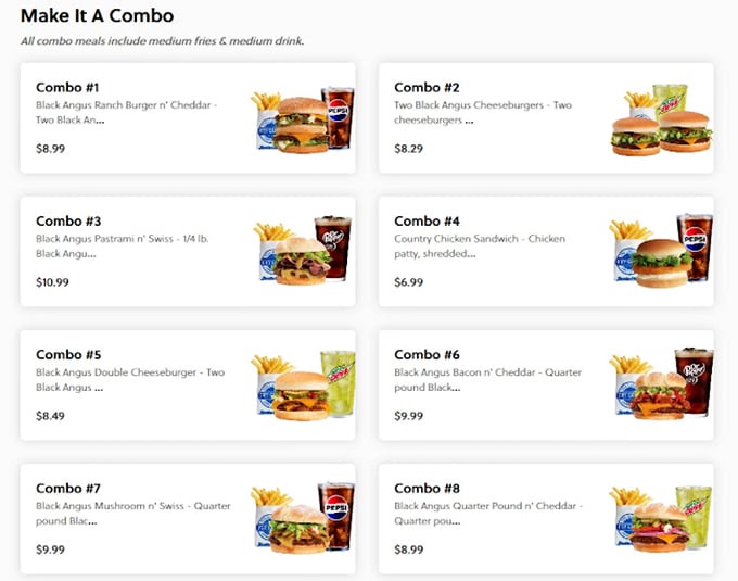 The menu board reads like a love letter to American classics, with Black Angus burgers taking center stage in this Utah culinary drama.