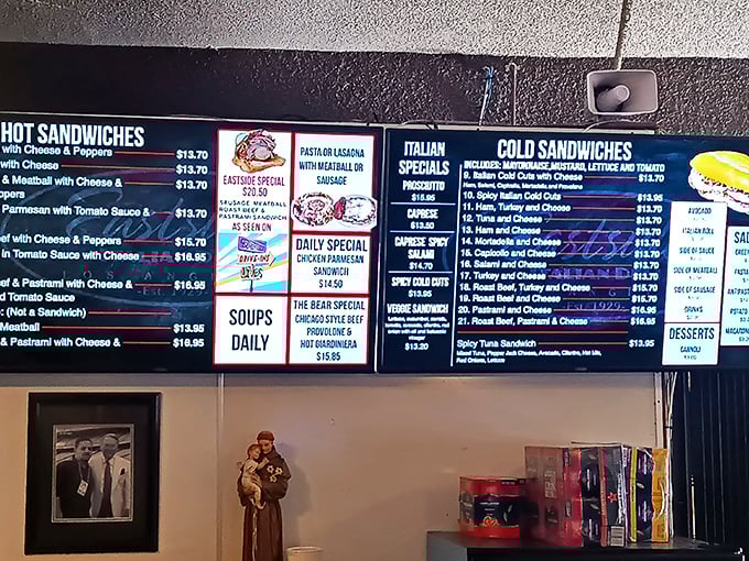 The menu board &ndash; a roadmap to happiness where indecision isn't a bug, it's a feature of the experience.