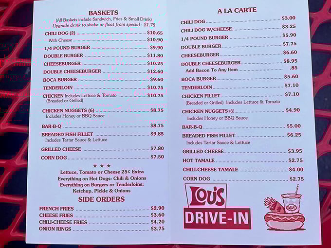 This menu isn't just a list of food&mdash;it's a roadmap to happiness with no wrong turns.