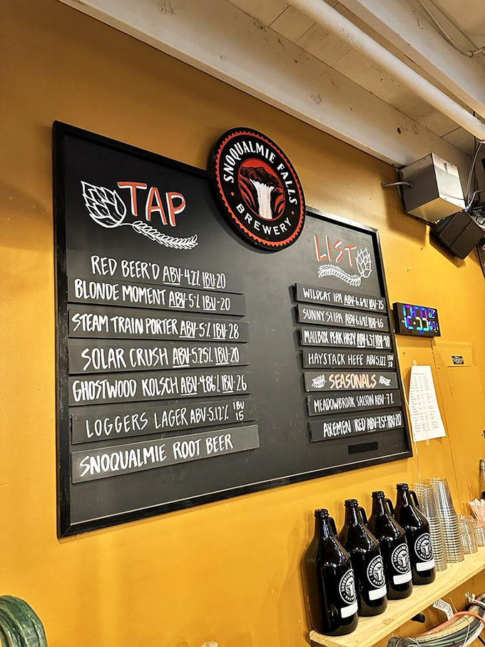 That tap board is like a treasure map for your taste buds. "X" marks the spot where root beer dreams come true.