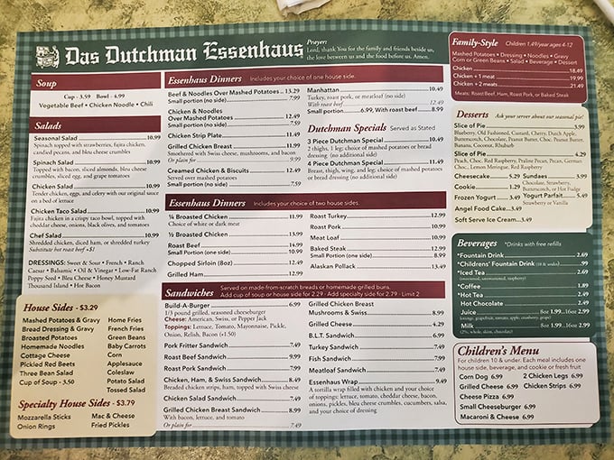 A menu that reads like a love letter to Midwestern comfort food&mdash;where deciding between chicken and noodles or pot roast feels like Sophie's Choice for the hungry.