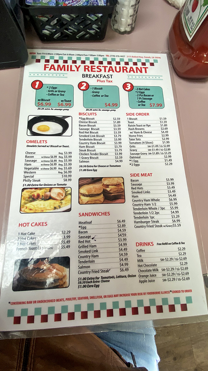 A paper menu that hasn't changed in decades isn't called outdated&mdash;it's called perfection. This curated list of comfort classics is like a roadmap to happiness.