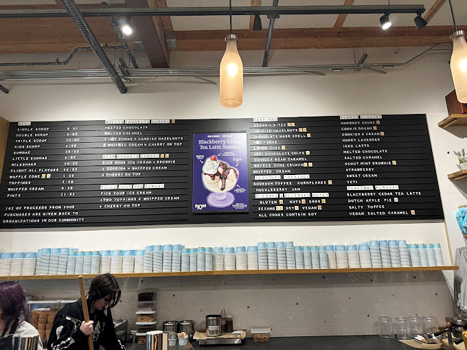 The menu board that launched a thousand cravings. Like a flavor DJ, Molly Moon's spins classics alongside unexpected hits that make your taste buds dance. 