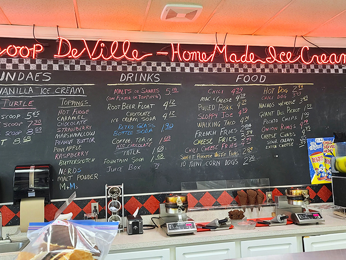 Three perfect scoops standing at attention like dairy soldiers, ready to sacrifice themselves for your moment of bliss.