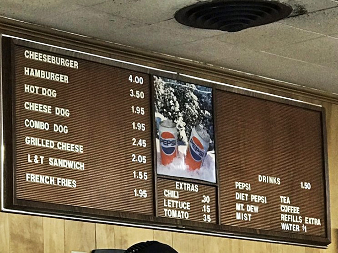 Simplicity reigns on Johnson's no-frills menu board&mdash;when you're this good at burgers, you don't need a novel-length list of options.