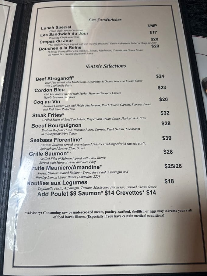 A menu that reads like poetry to food lovers. Each description promises a culinary journey that your taste buds have been waiting for.