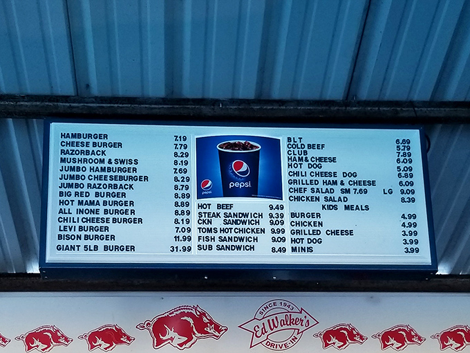 That menu board isn't just listing food&mdash;it's offering time travel at prices that won't require a second mortgage.
