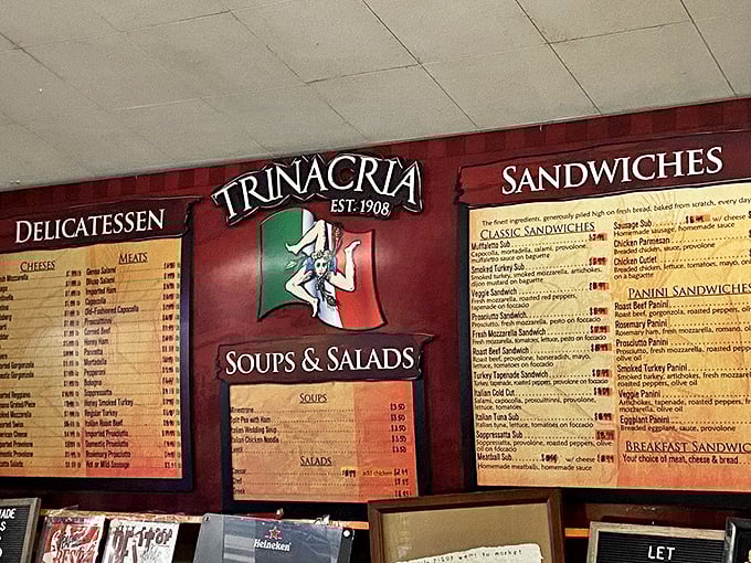 The menu board that's launched countless lunchtime debates. "I'll have the Italian cold cut... no wait, the chicken parm... actually..."