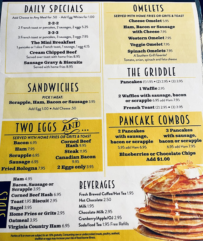 A menu that reads like a greatest hits album of American comfort food. No molecular gastronomy here&mdash;just honest cooking that speaks to the soul.