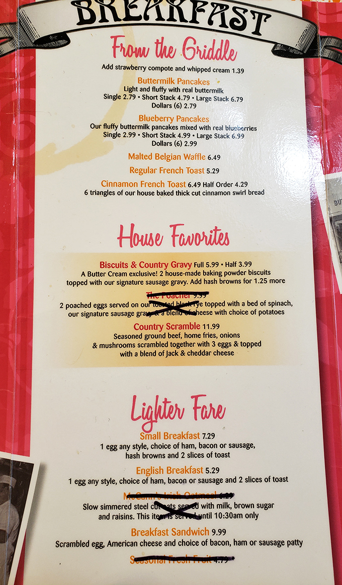 This menu isn't just a list of food&mdash;it's a roadmap to happiness. The "House Favorites" section should come with a warning: "May cause involuntary food moans."