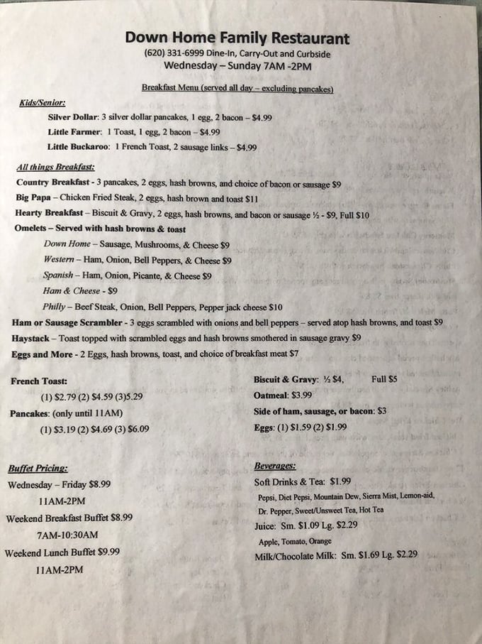 A menu that doesn't need fancy fonts or pretentious descriptions&mdash;just honest food at prices that won't make your wallet weep.