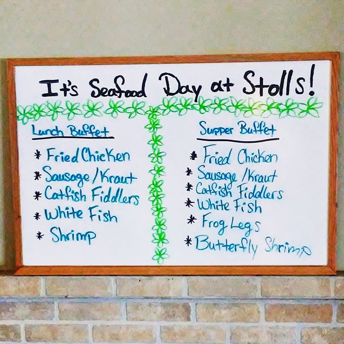 The handwritten daily menu board&mdash;gastronomic poetry that makes decision-making both delightfully simple and torturously difficult.