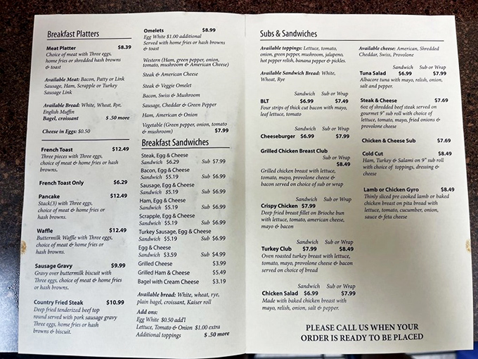 A menu that reads like a love letter to classic American fare. No molecular gastronomy or deconstructed nonsense here&mdash;just the honest food your taste buds have been missing.