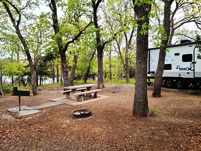 Five-star dining with a million-star view. This simple campsite setup proves the best restaurant ambiance can't be reserved&mdash;only discovered.