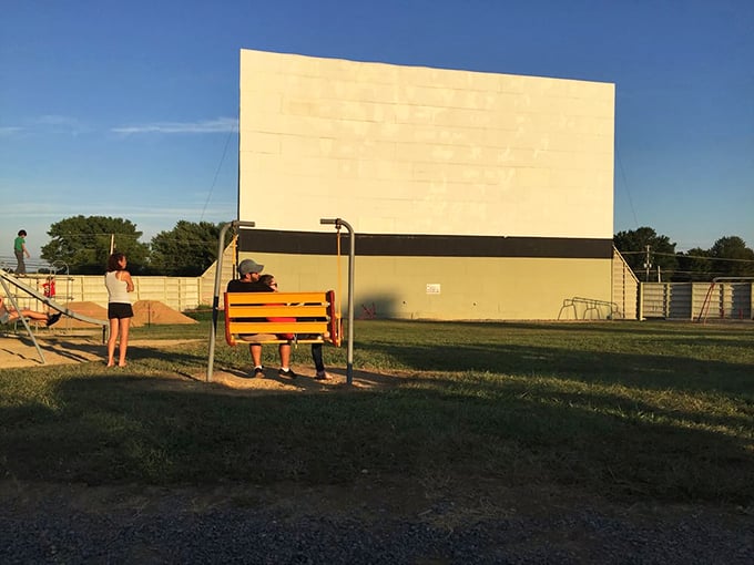 Every great movie deserves a comfortable seat&mdash;this sunny bench offers front-row views with none of the neck strain.