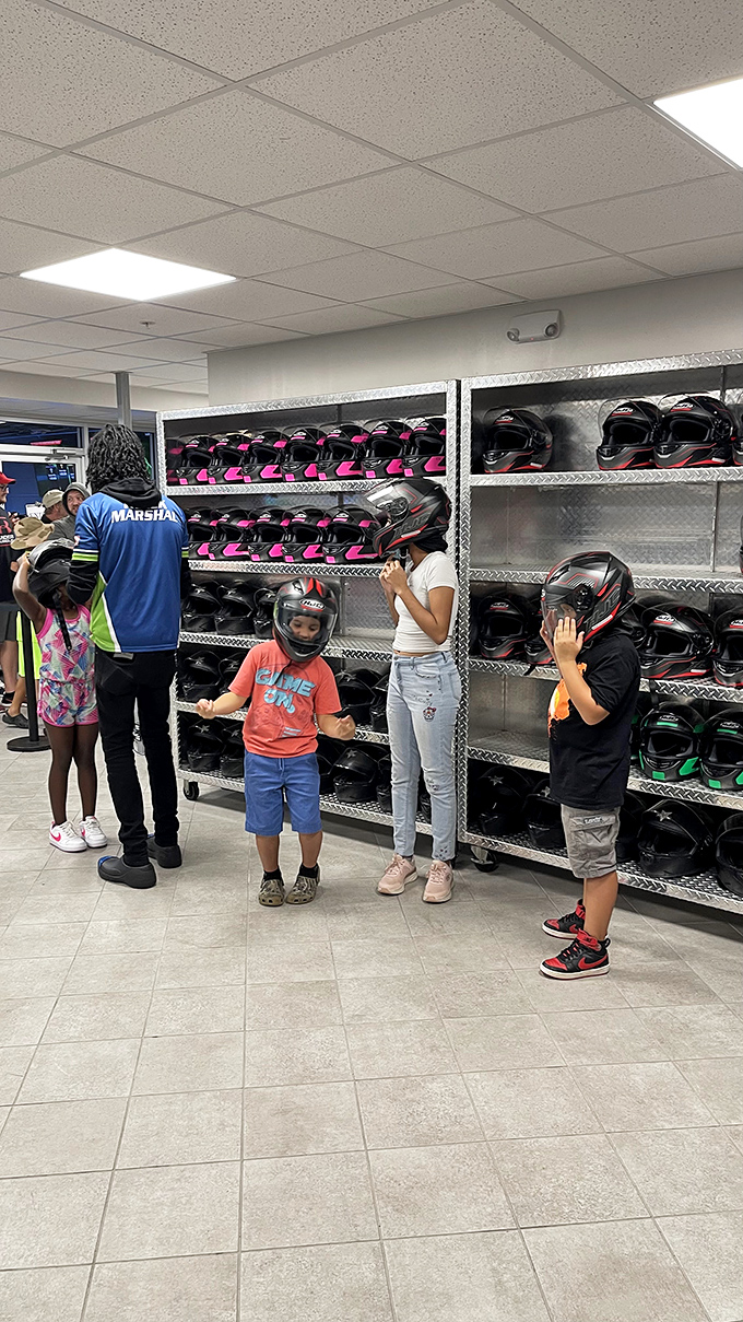 Choosing a racing helmet feels oddly like dating&mdash;you try several on before finding "the one" that doesn't make your head look like an alien spaceship.