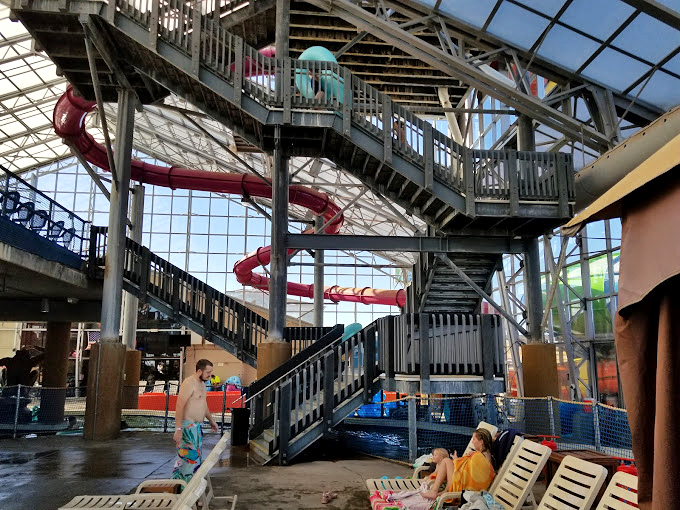 The stairway to water heaven. Each step brings you closer to that moment of weightless bliss before gravity does what gravity does best.