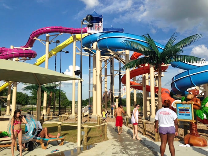 The perfect antidote to Arkansas summer heat &ndash; children splashing in crystal blue waters while parents secretly wish they could join in without judgment.