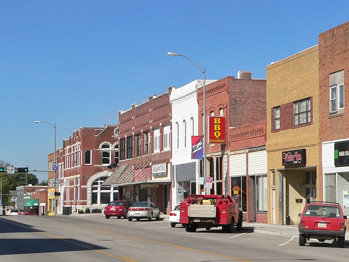 Auburn's quiet main street whispers stories of generations past. If these brick buildings could talk, they'd probably ask for a fresh coat of paint.