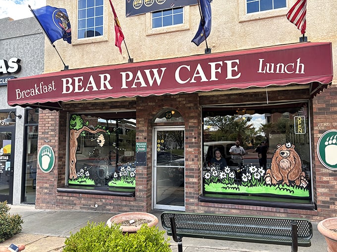 Bear Paw Caf&eacute;: Those whimsical painted bears aren't just cute &ndash; they're guardians of the breakfast temple that's earned those "Best of" awards.