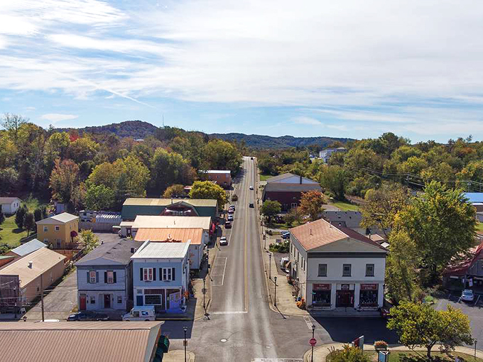 Berea's downtown vista feels like the opening scene of a movie where the protagonist finally finds where they belong.