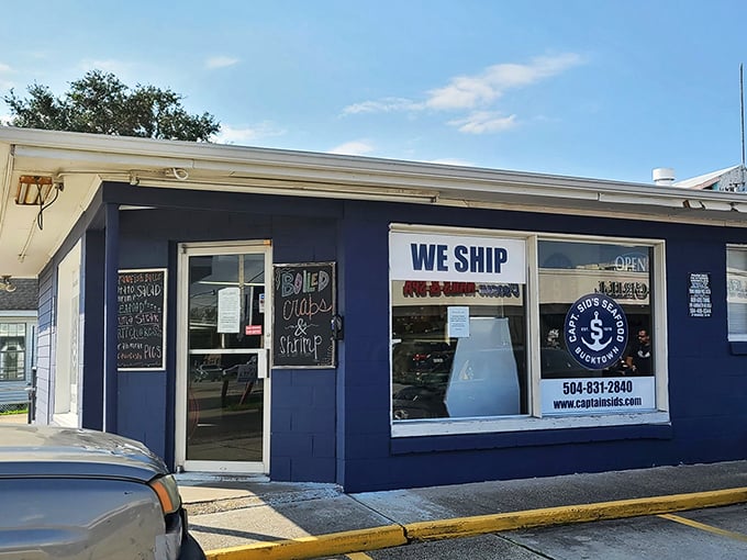 Captain Sid's blue exterior might be humble, but what happens inside is nothing short of seafood magic.