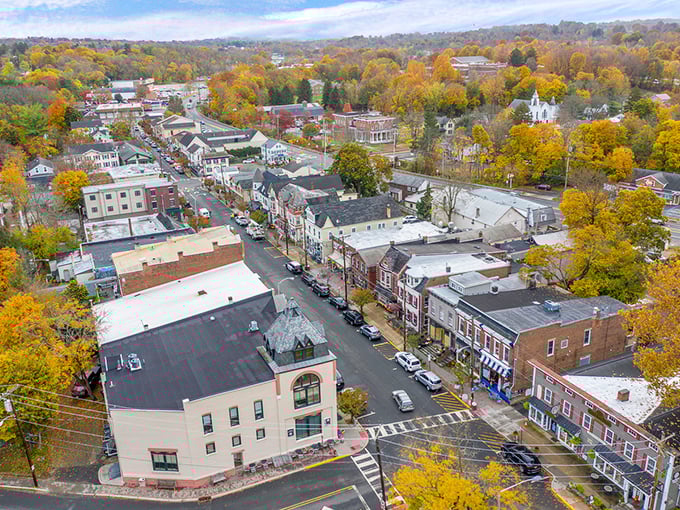 Clinton's picturesque downtown sits nestled along the Raritan River, where the historic Red Mill stands as a reminder that some things are worth preserving.