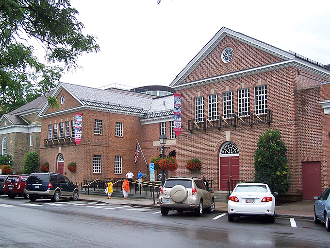 Cooperstown's charming streets might make you forget baseball altogether – until you spot someone practicing their swing.